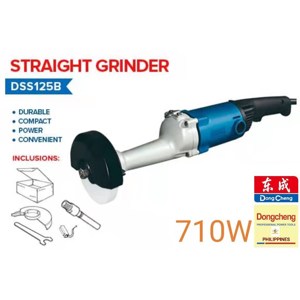 ORIGINAL DONGCHENG ELECTRIC STRAIGHT GRINDER 710W DSS125B | Shopee ...