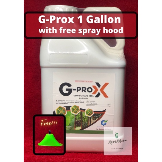 G-Prox 15SL 1 Gallon Herbicide with FREE Spray hood per transaction ...