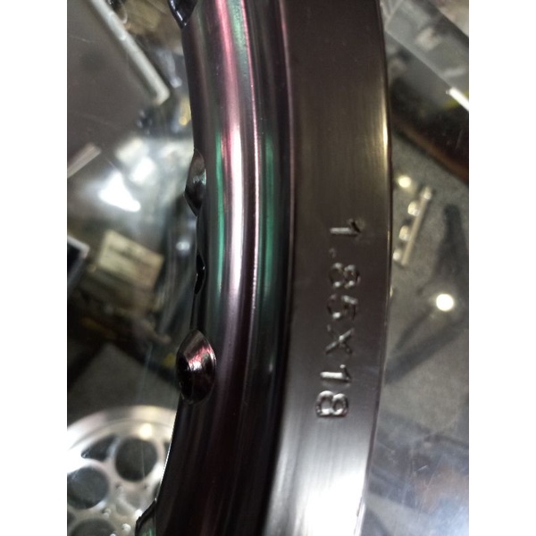 rims 1.60-19/ 1.85-18 set block 36holes (SPD) | Shopee Philippines