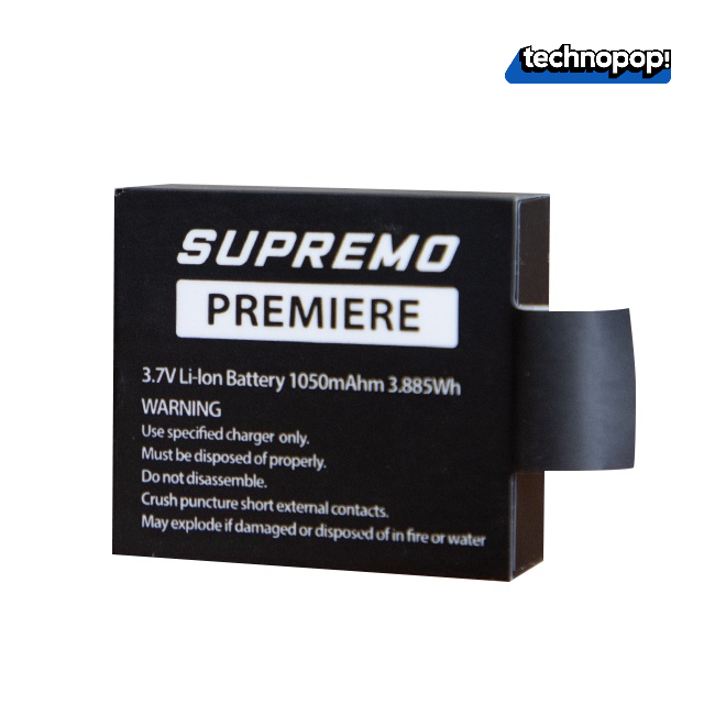 SUPREMO Premiere Rechargeable 1050mAh Battery - Technopop PH | Shopee ...
