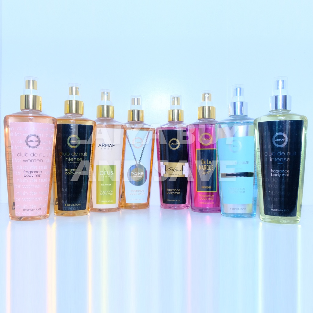 Armaf Fragrance Body Mist 250ml for Men & Women | Shopee Philippines