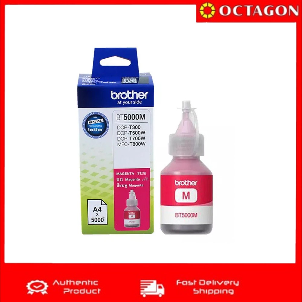 BROTHER BT-5000 MAGENTA INK BOTTLE | Shopee Philippines