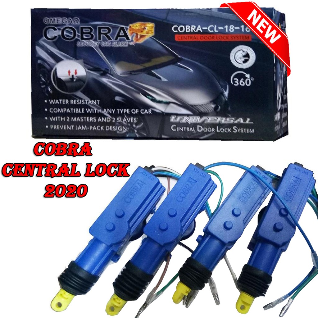 Cobra central locking system store