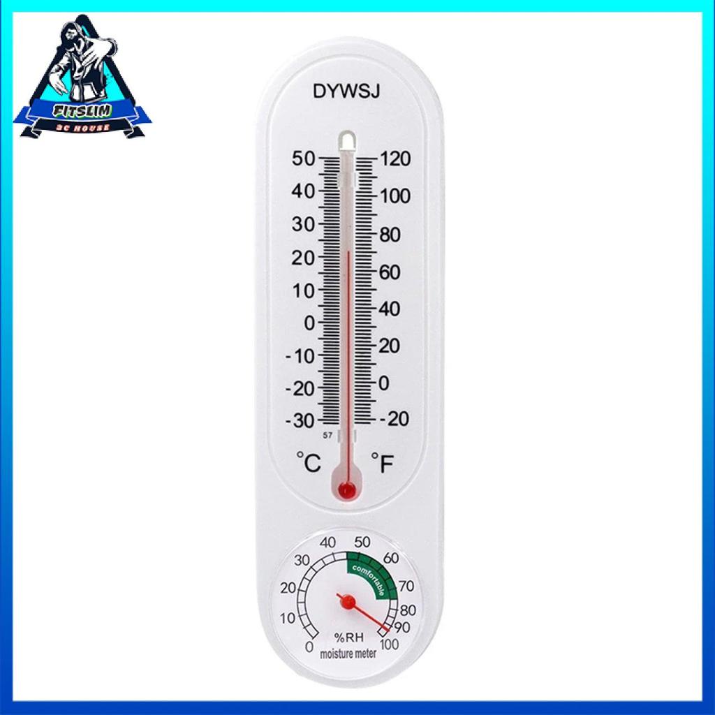 Long Wall-mounted Hygrometer Thermometer Indoor Planting Frozen Pointer ...