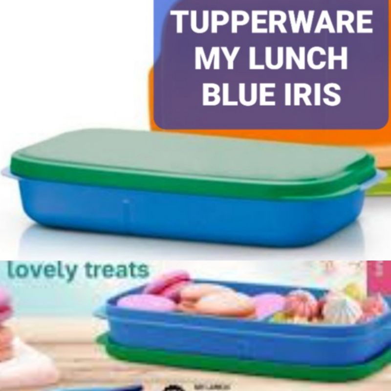 Tupperware MY LUNCH BLUE IRIS | Shopee Philippines