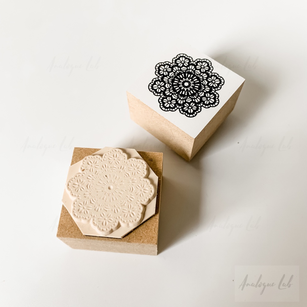 Shachihata Craft Stamp - Doily | Shopee Philippines