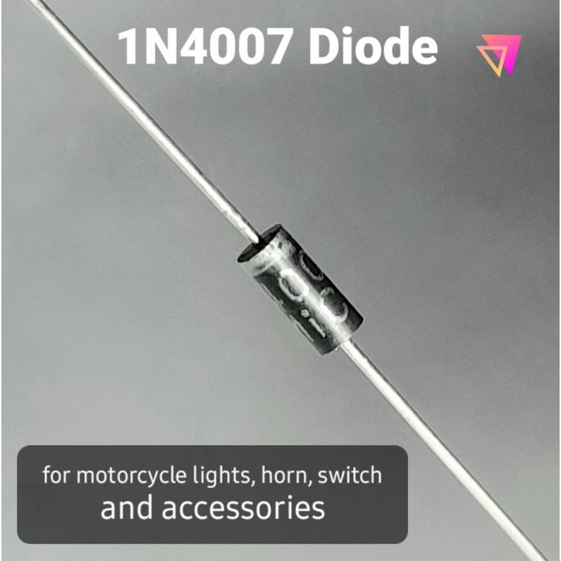 Diode 10 pcs 1N4007 for motorcycle lights horn switch & accessories ...