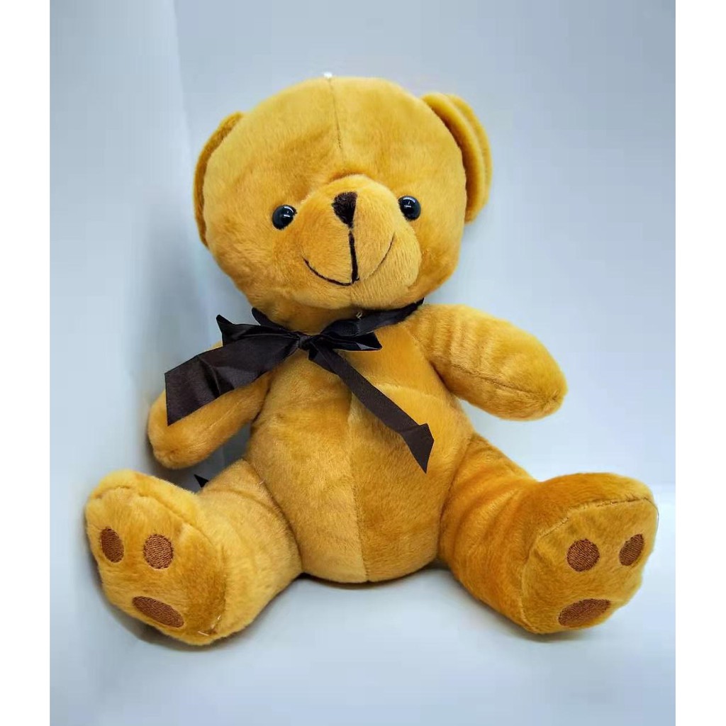 Bear Plush Stuff Toy Birthday Gift Stuffed Toy 25cm | Shopee Philippines