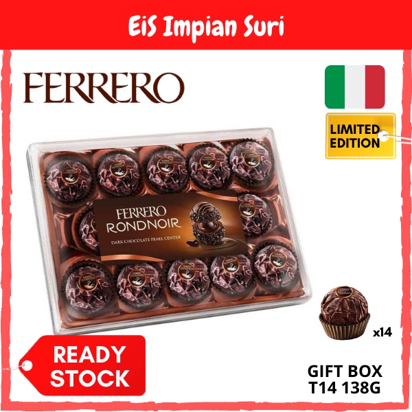 Ferrero Rondnoir Chocolate T14 138g / Grand Ferrero Dark Chocolate ...