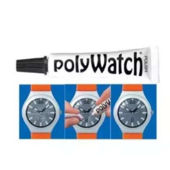 【1.75 oz / 5 g】Polywatch Plastic Watch Crystal Scratch Remover scratch ...