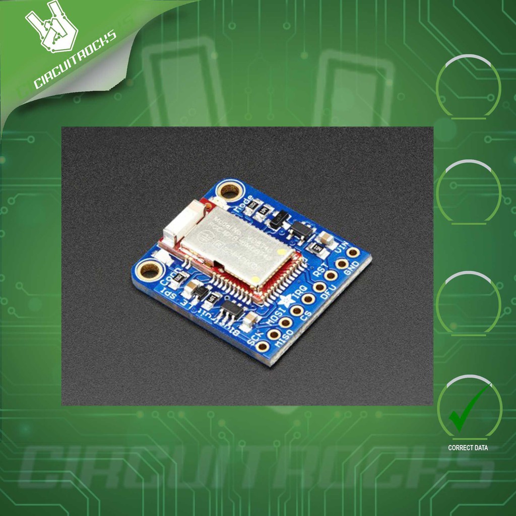 Circuitrocks Bluefruit Le Spi Friend Bluetooth Low Energy Ble Adafruit ...