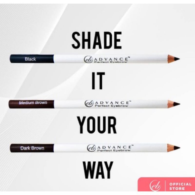 EB Advance Perfect Eyebrow Pencil 12cm | Shopee Philippines