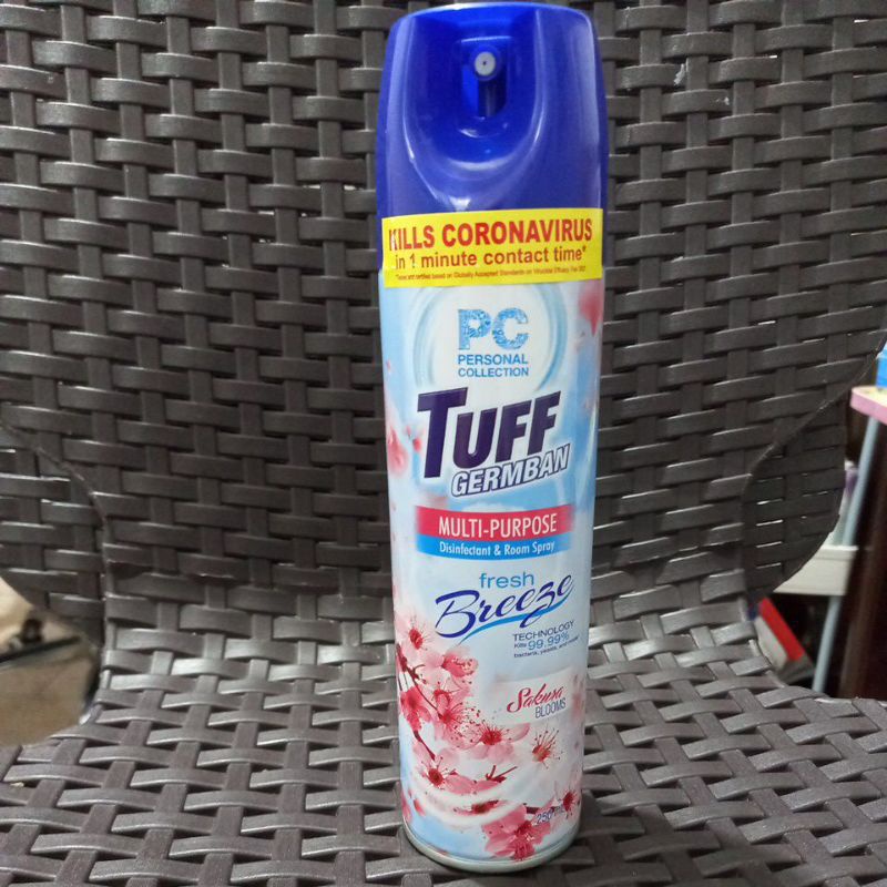Tuff Germban Multi-Purpose Disinfectant & Room Spray | Shopee Philippines