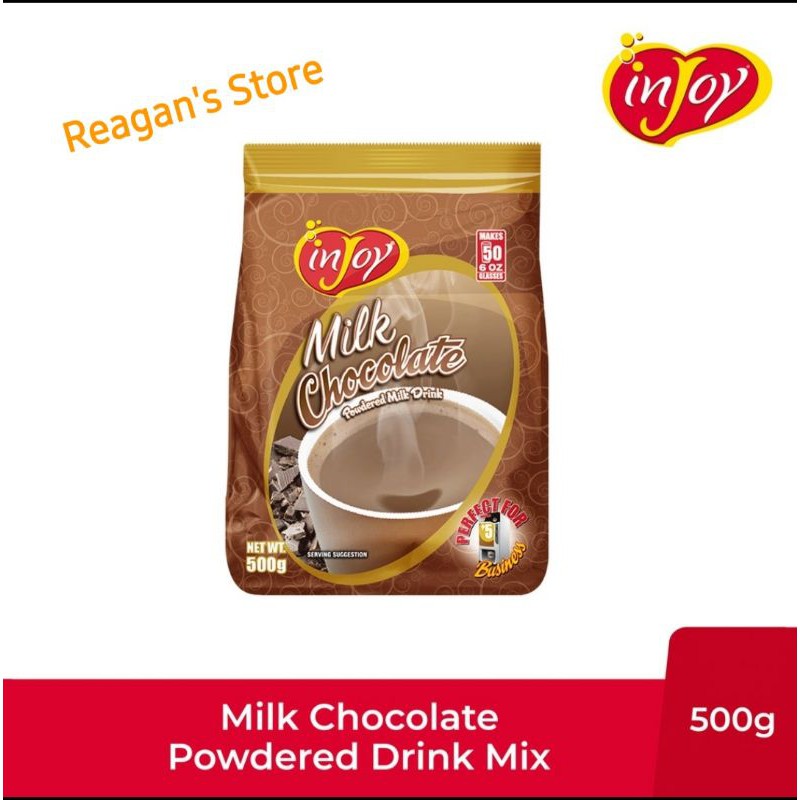 Injoy Choco Flavor Powdered Drink 500G | for Vendo Machine & Everyday ...