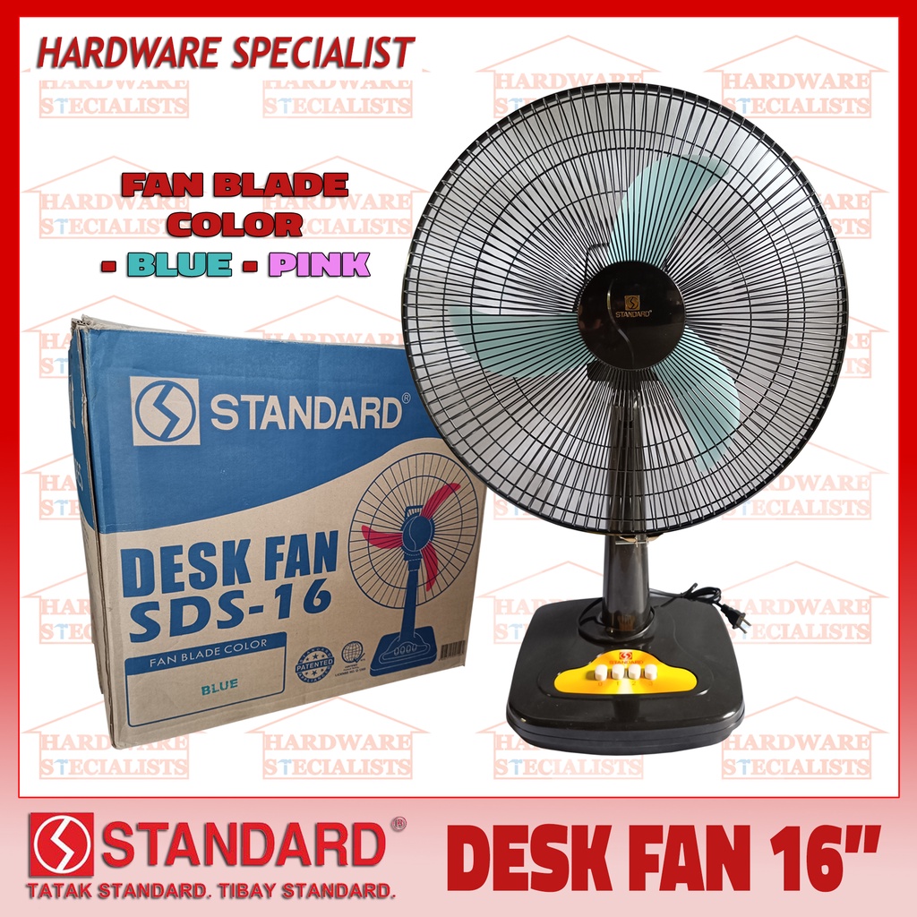 Standard Desk Fan 16" | SDS-16 | Shopee Philippines