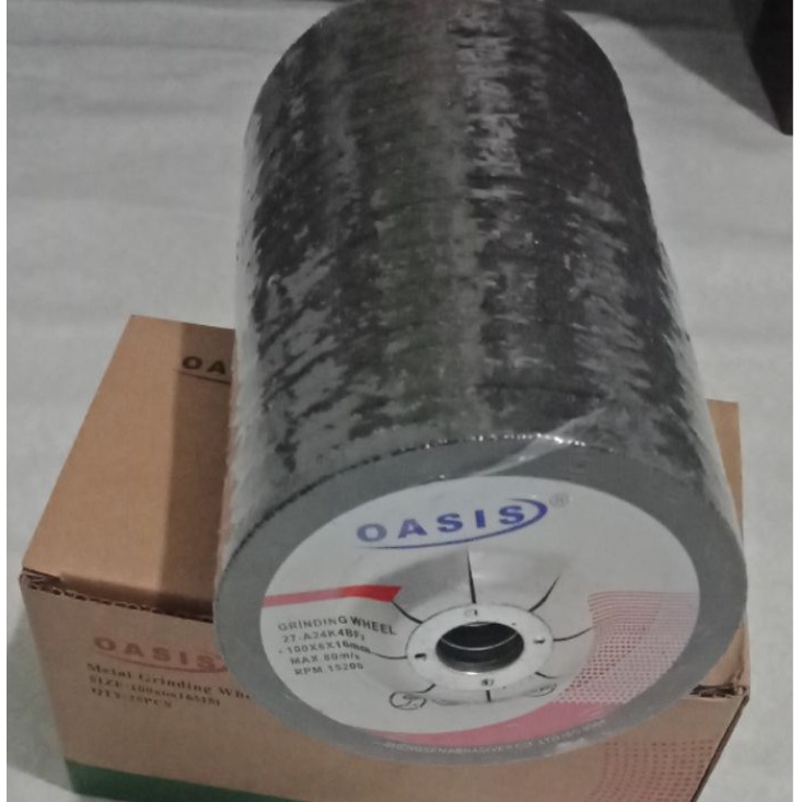 PER BOX(25pcs)Oasis Grinding Disc HeavyDuty4 of matal stainless ...