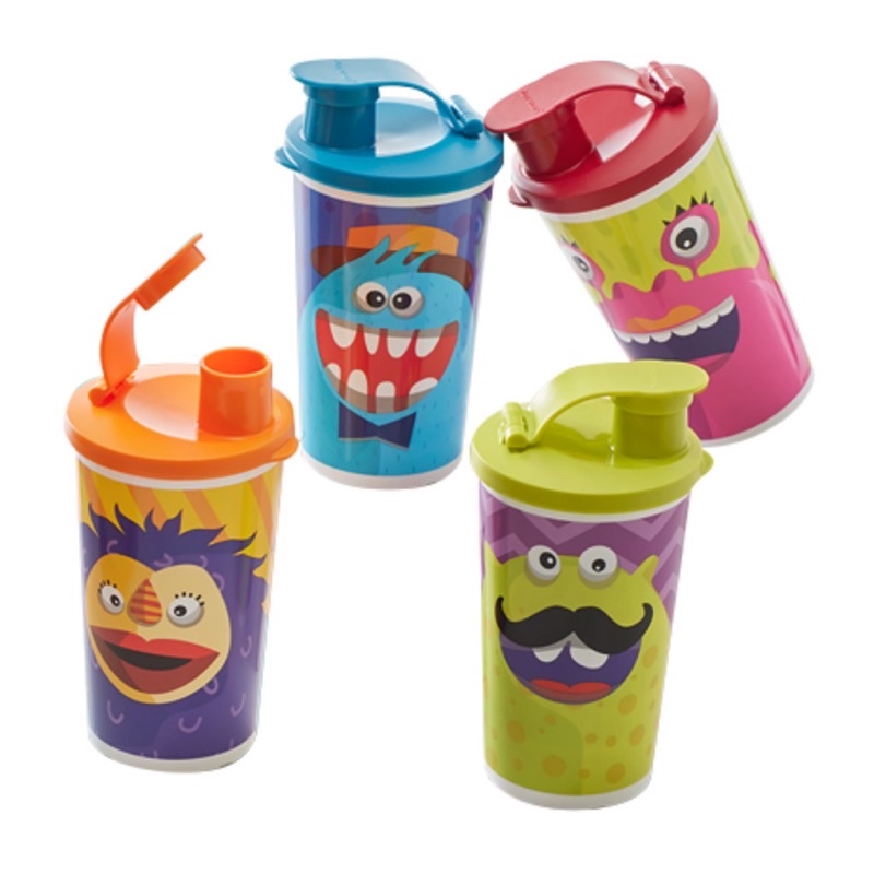 Buba Character Cute Children's TUMBLER/ORIGINAL TUPPERWARE Drinking ...