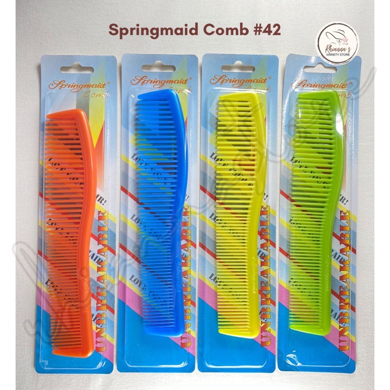 Springmaid Hair Comb #42 | Shopee Philippines