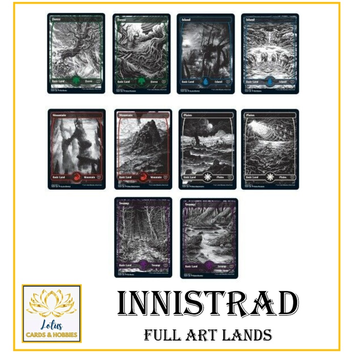 Magic the Gathering | Innistrad Midnight Hunt and Crimson Vow Full Art ...