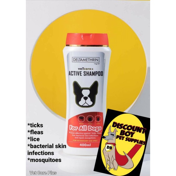 veTcore+ Active Shampoo for all dogs (400ml) | Shopee Philippines