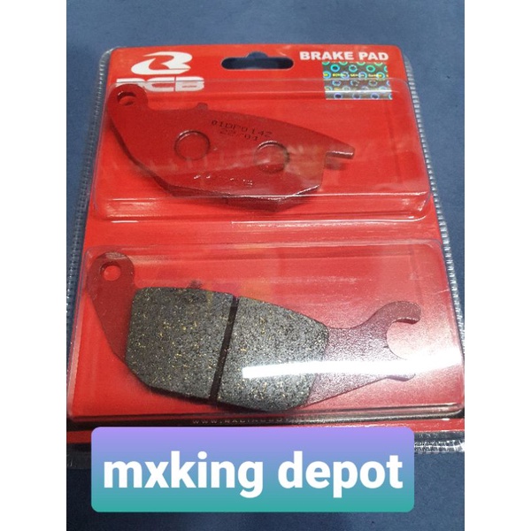 RCB E SERIES REAR BRAKE PAD FOR RAIDER 150 CARB/SNIPER 150 & 155 VVA ...