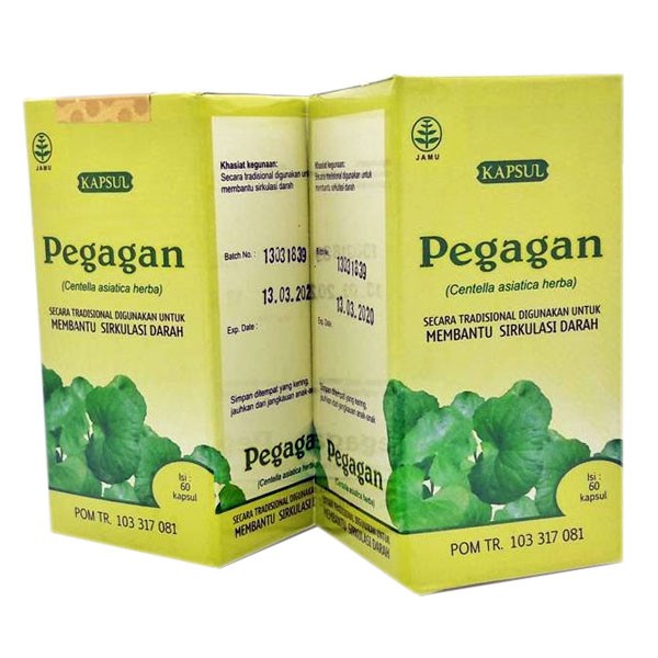 PEGAGAN Capsules Tazakka Launch Blood Circulation Nutrition Brain ...