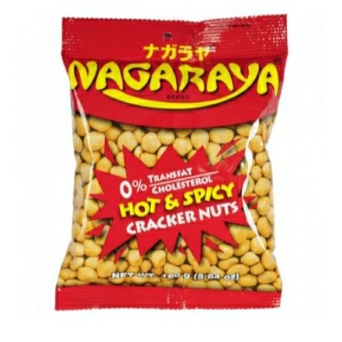 Nagaraya Hot And Spicy Cracker Nuts ( Red ) 160g | Shopee Philippines