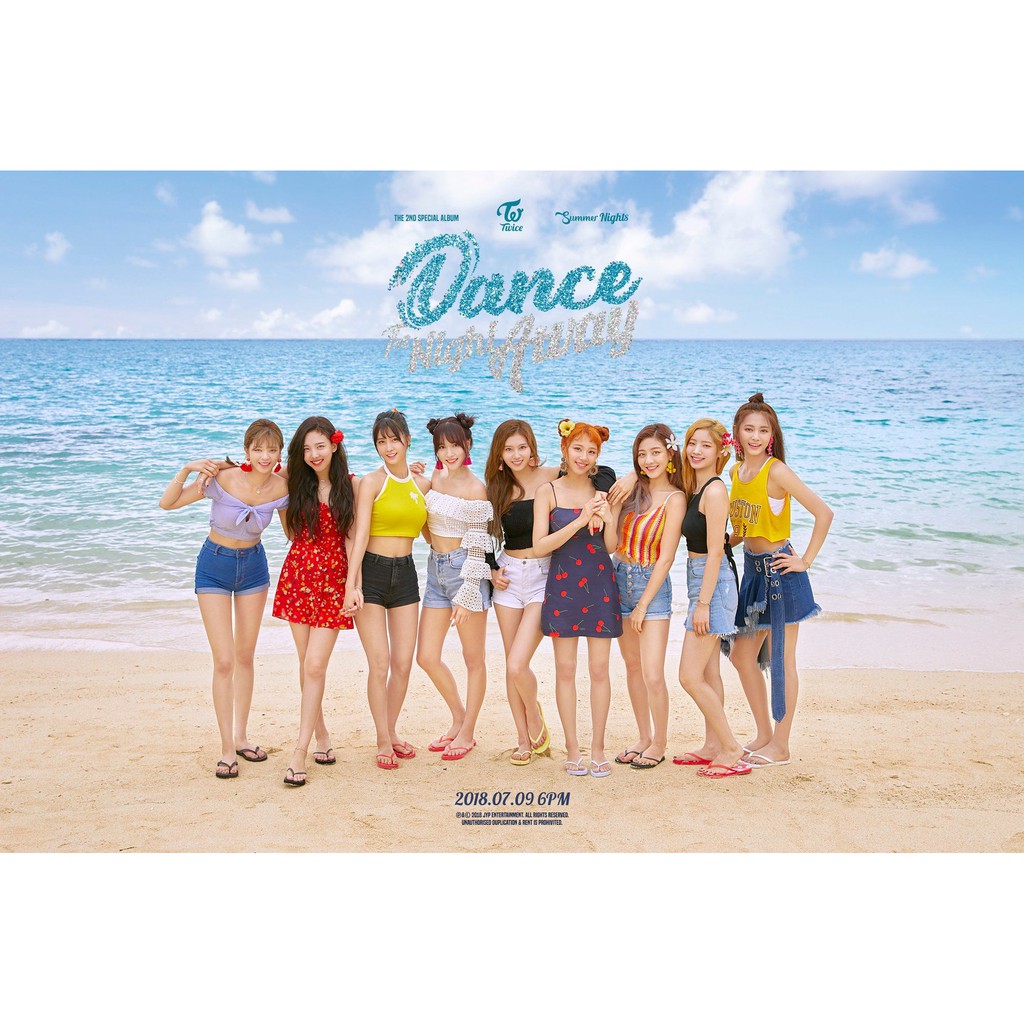 TWICE DANCE THE NIGHT AWAY POSTER ver.2 UNOFFICIAL | Shopee Philippines