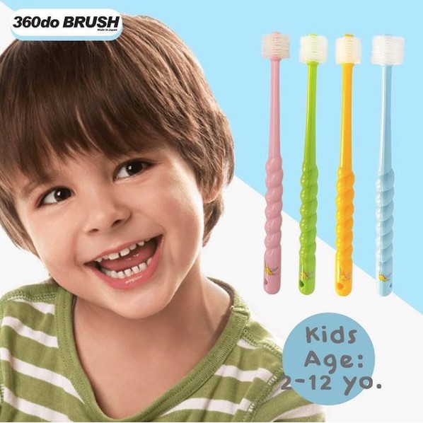 360do Circular Toothbrush 3-12 years old | Shopee Philippines