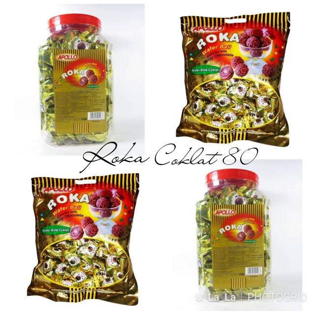80-pack Of Chocolate ROKA/Chocolate ROKA/Jar ROKA | Shopee Philippines