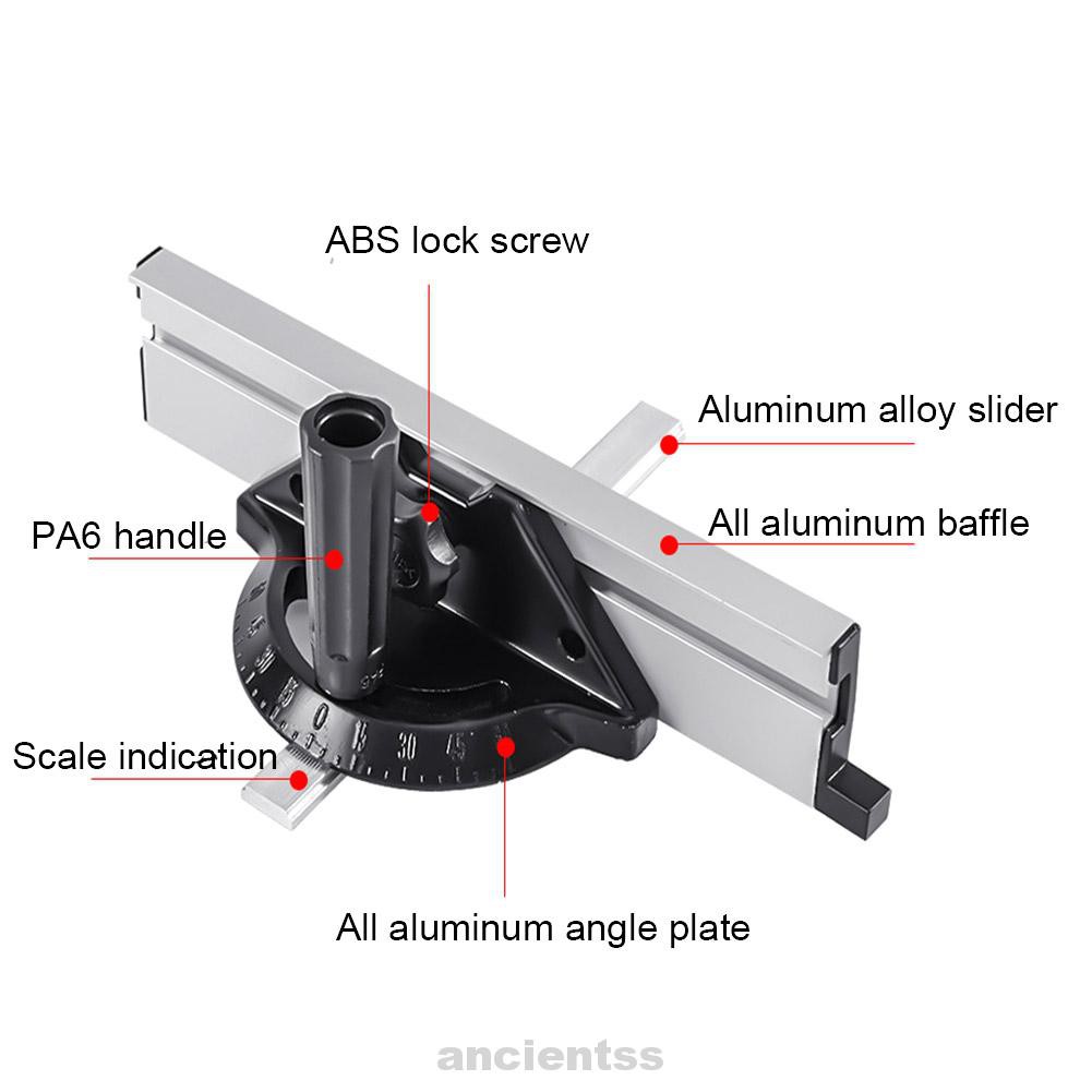 Home Adjustable Universal DIY Woodworking Tools Fence System Angle ...