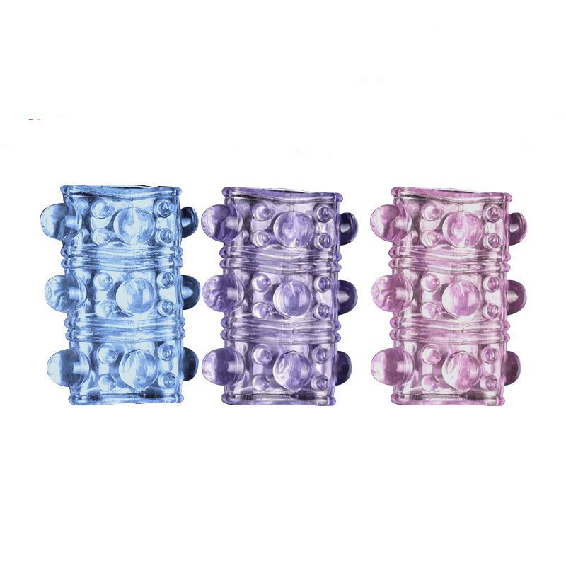 MJtoys 3pcs Dotted Rambutan Silicone Ring Adult Toys | Shopee Philippines