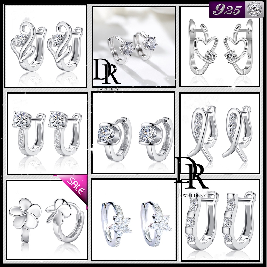 DR Jewelry Fashion Korean Accessories Earrings for woman Pierced ...