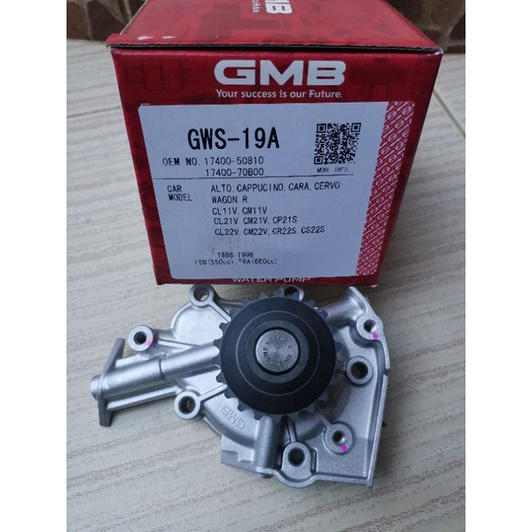 Water Pump Assy Suzuki F6A Scrum GWS19 Gmb Original | Shopee Philippines