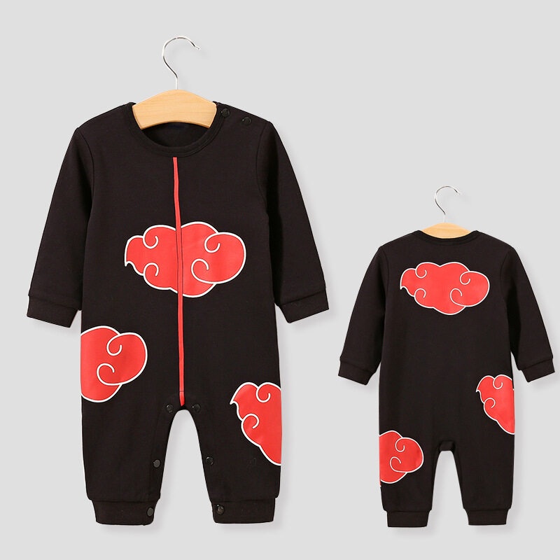 Baby Clothes Long Sleeves Anime Naruto Sasuke Itachi Luffy Onesies ...