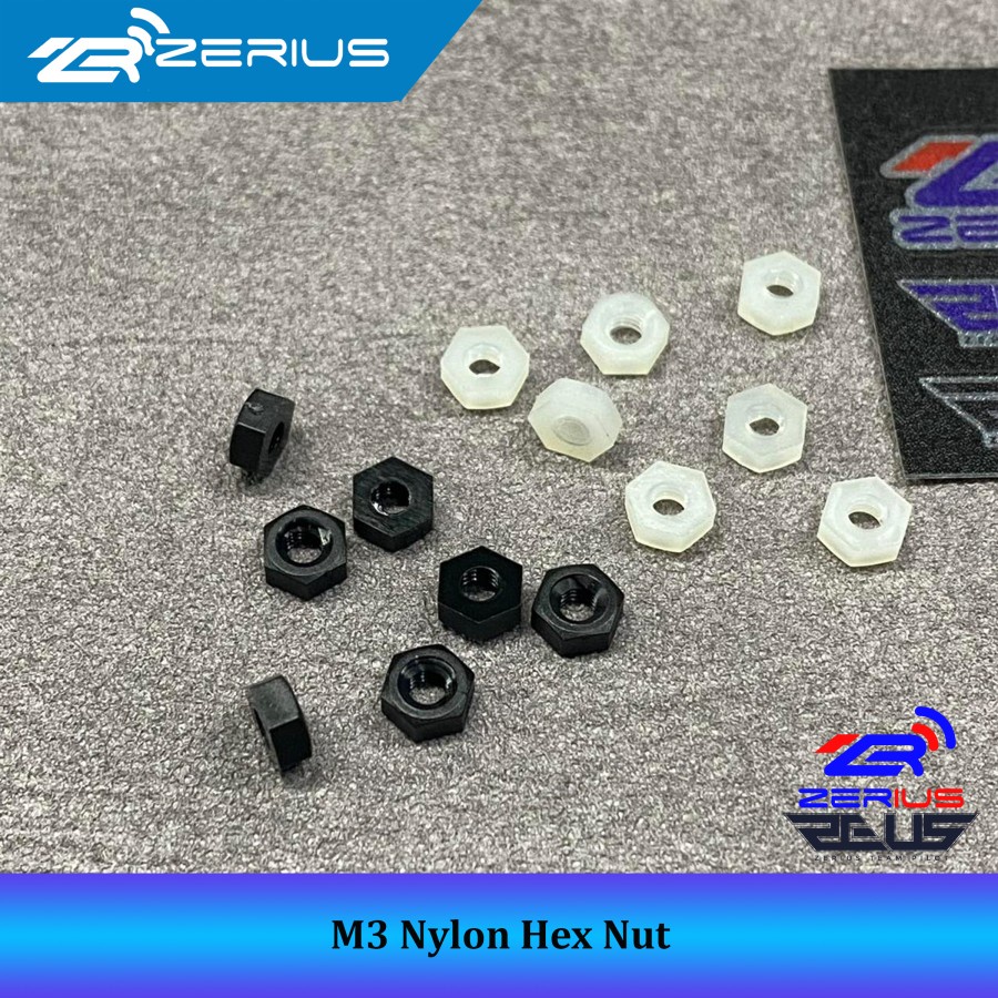 M3 Nylon Hex Nut Hexagon Plastic Nut M3 Plastic Nut Nut M3 | Shopee Philippines