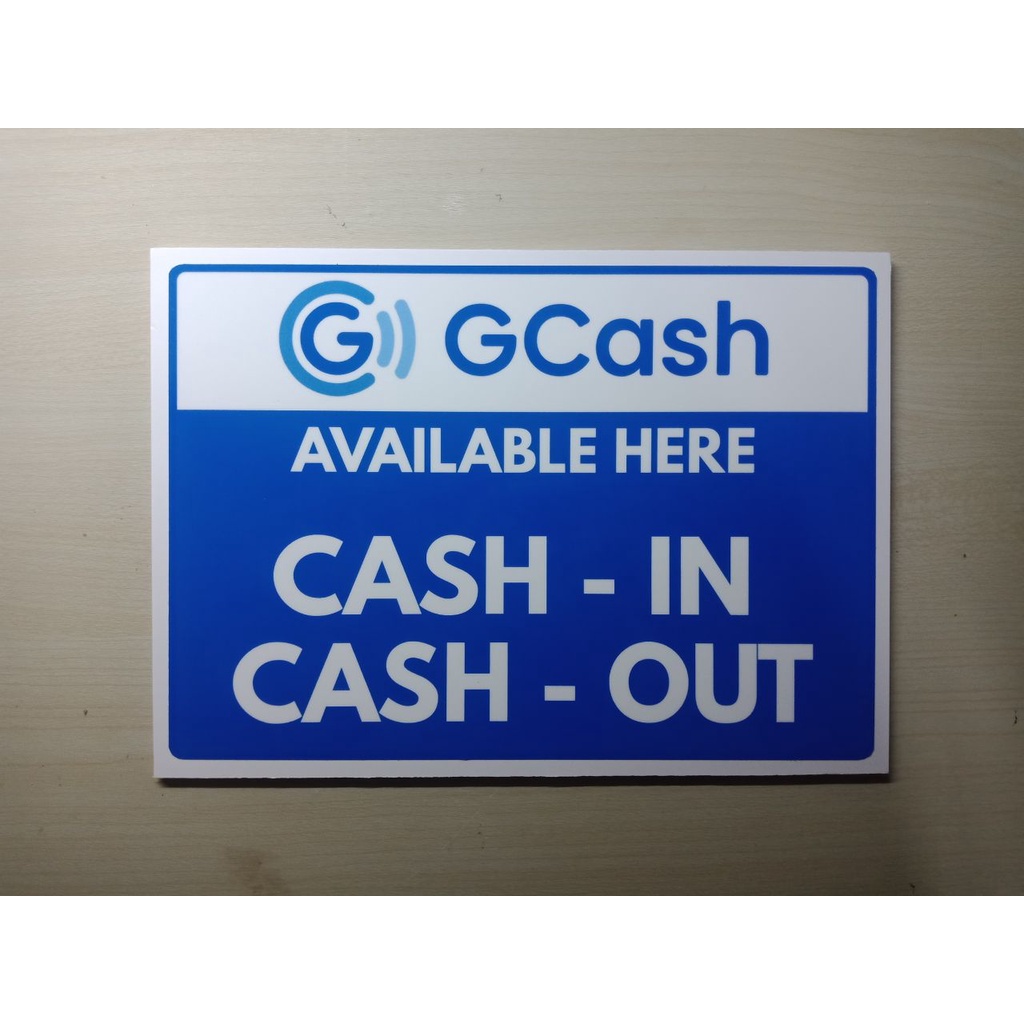 Gcash Signs / Signange for Store Owners and Stablishments | Shopee ...