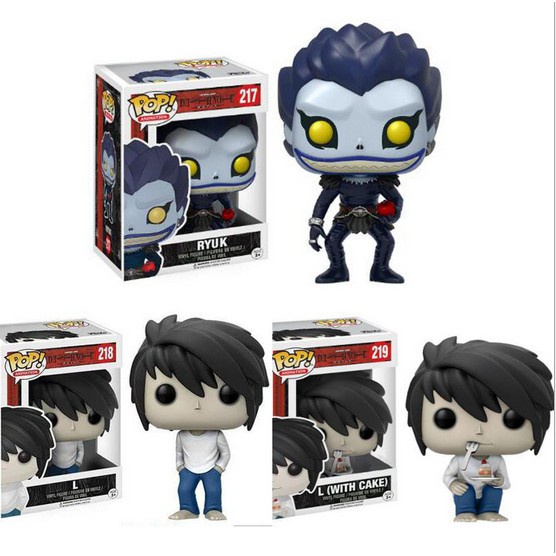 FUNKO POP Death Note 218# 219#L 217#Ryuk with Cake Vinyl Toy | Shopee ...