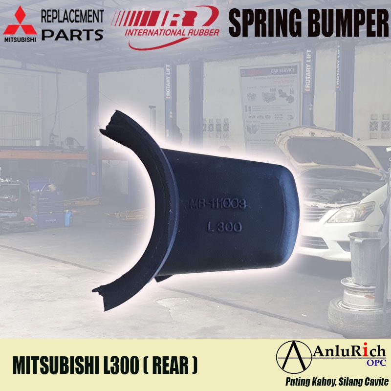 SPRING BUMPER FOR MITSUBISHI L300 DIESEL (IR) INTERNATIONAL RUBBER MB ...