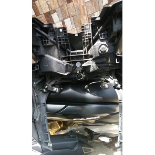 Honda Click V2/V3/V4 Stainless Bracket for Mini Driving Light | Shopee ...