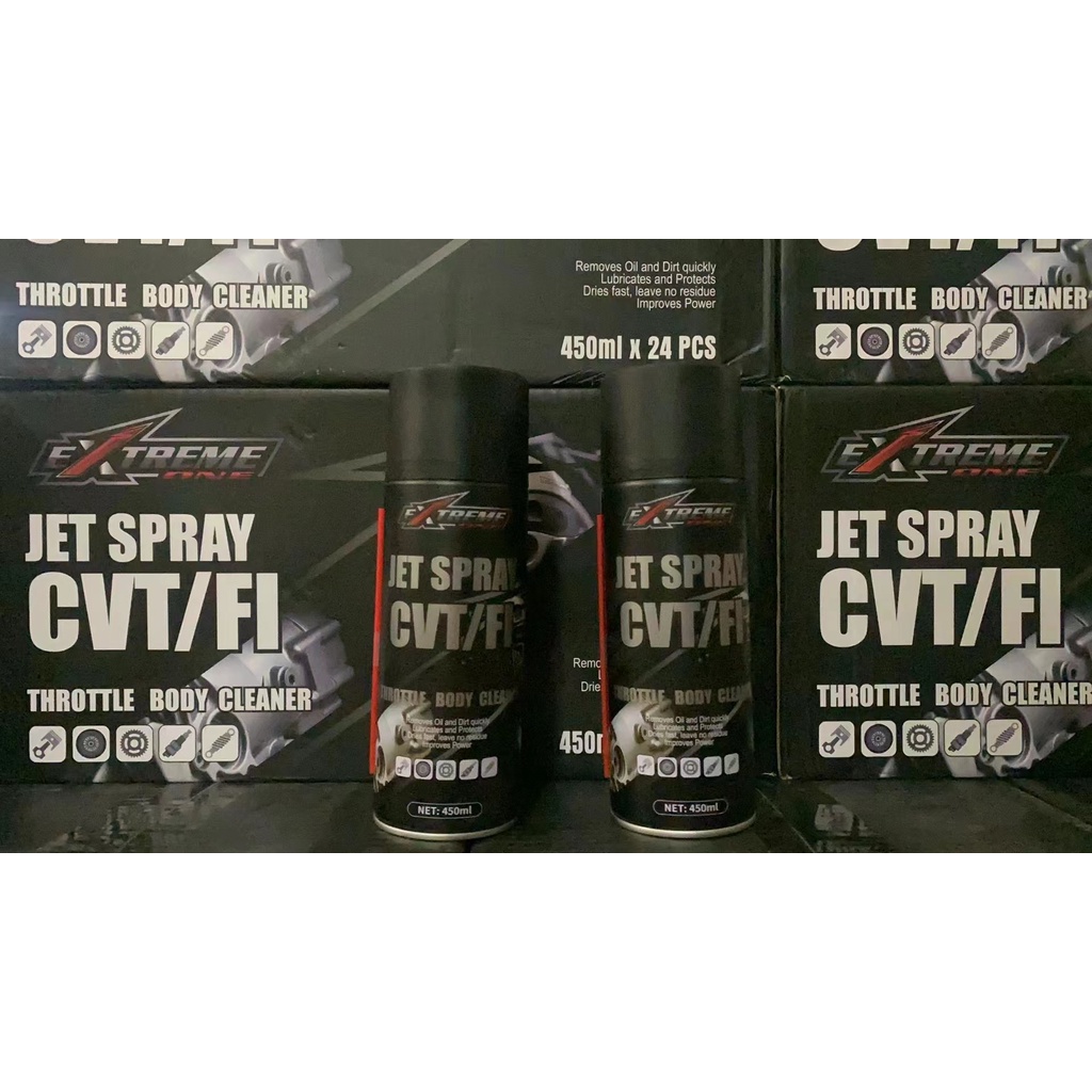 EXTREME ONE CVT / FI Throttle Body Cleaner 450ml ORIGINAL | Shopee ...
