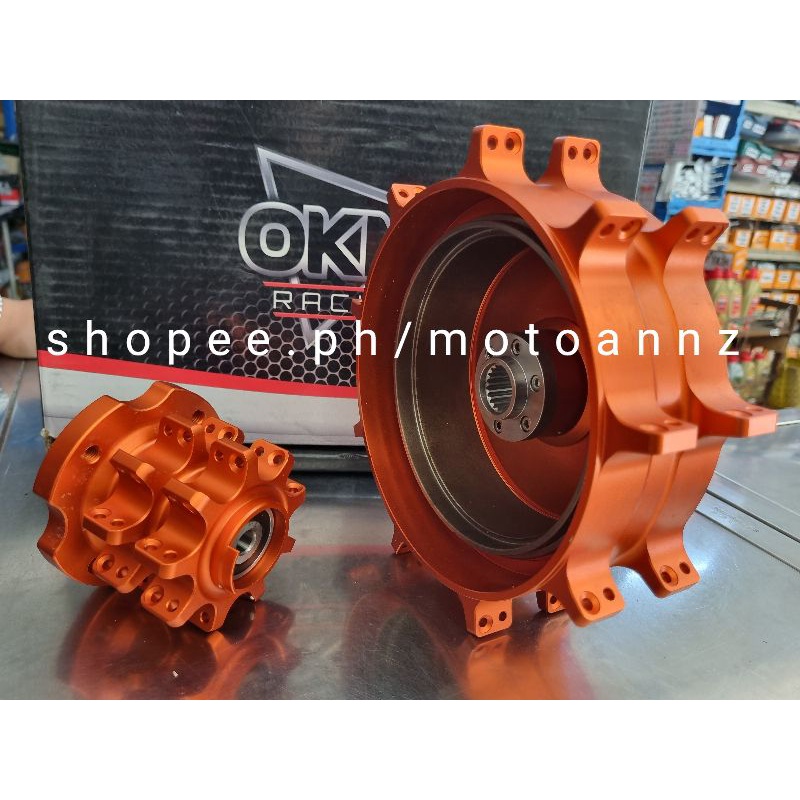 MOTORCYCLE FRONT & REAR HUB YAMAHA MIO SPORTY | Shopee Philippines