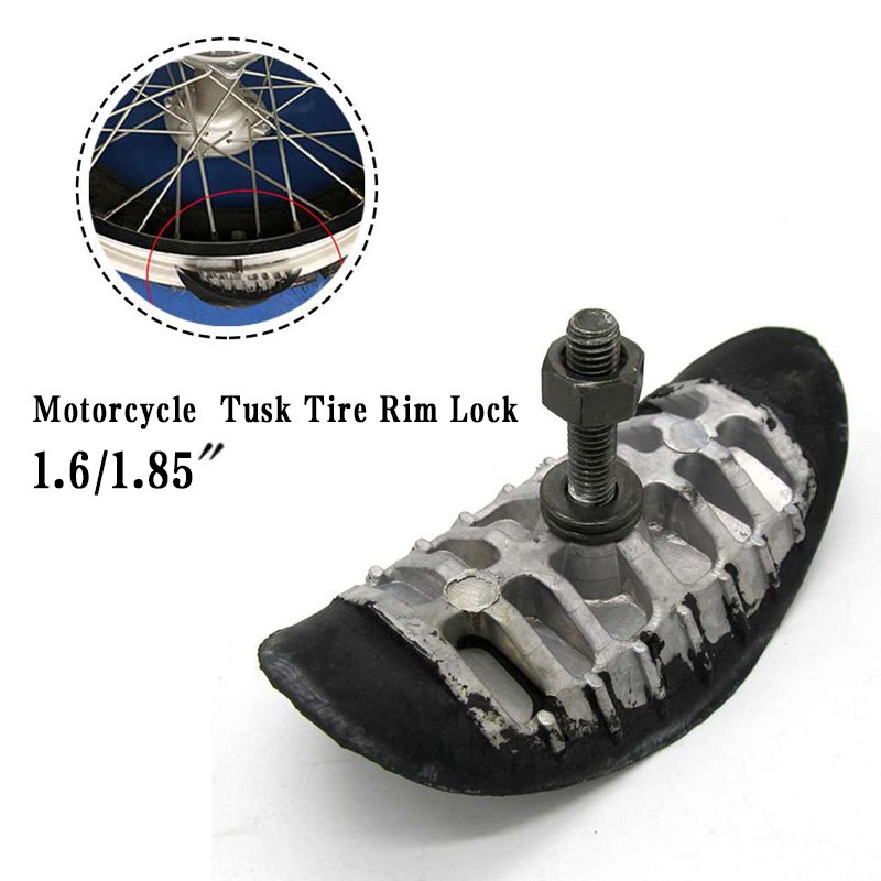 1.6" 1.85" Dirt Bike Motorcycle Tusk Tire Rim Lock Motorcycle Wheel ...