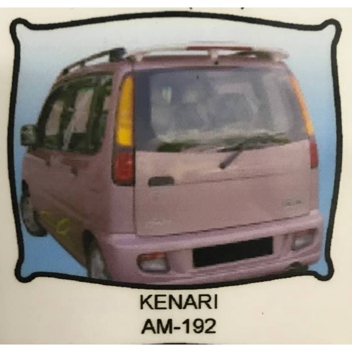 Perodua Kenari Rear Spoiler with LED Light | Shopee Philippines