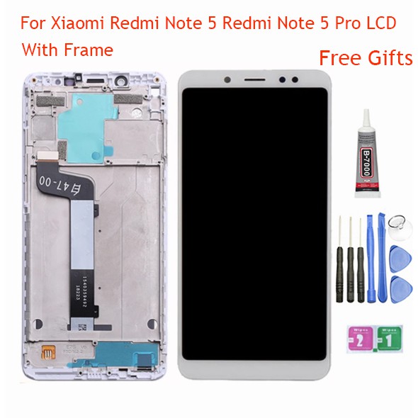 New LCD with Frame For Redmi Note 5 Note 5 Pro LCD Display With Touch ...