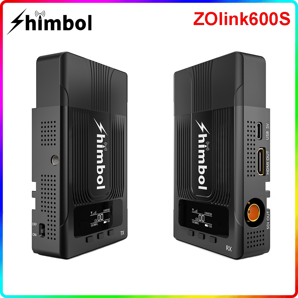 Shimbol ZOlink 600S 1080P60 HDMI&SDI Wireless Video Transmission System ...