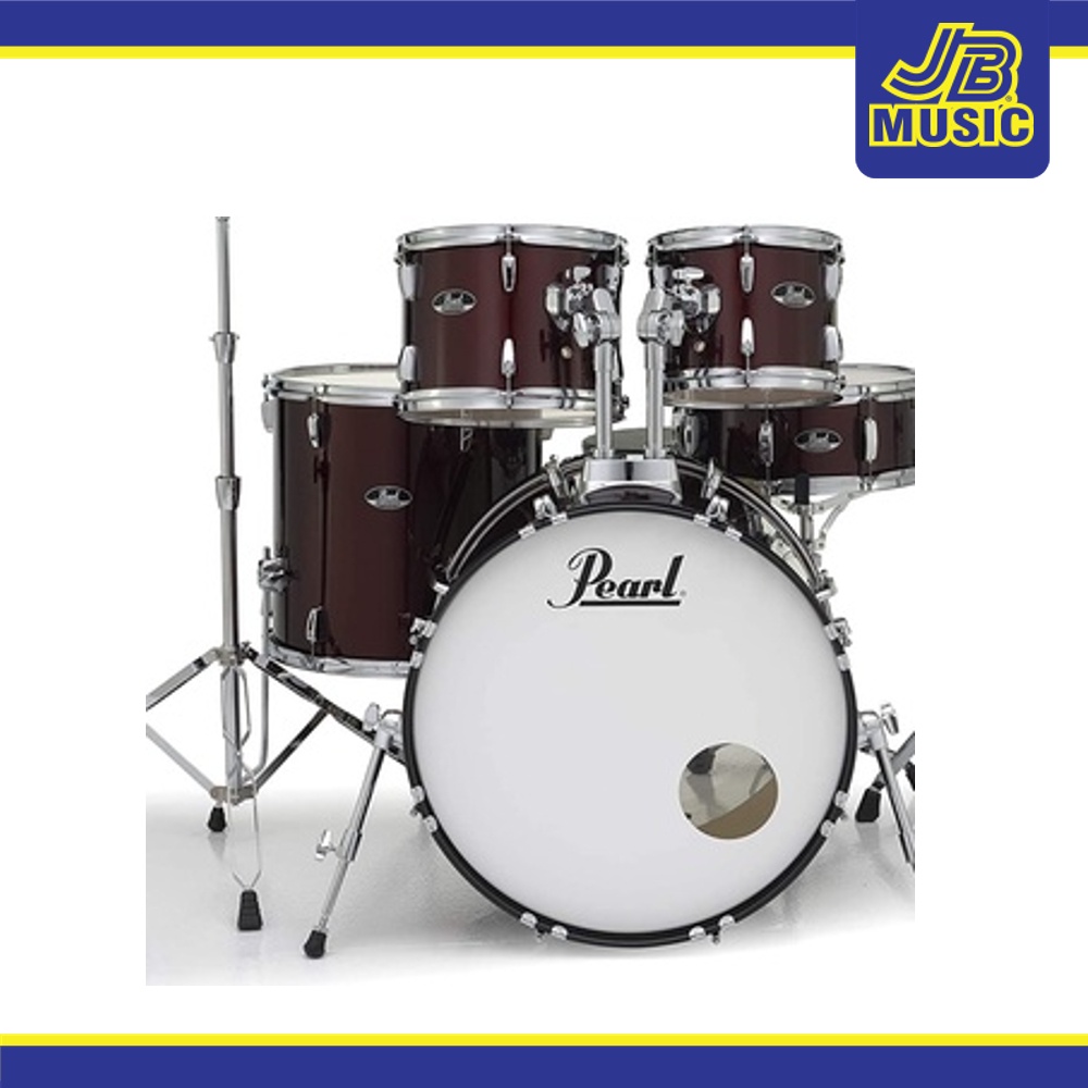 Pearl - ROADSHOW 5-PCS DRUM SET #91Wine Red PC Drum set (Without ...