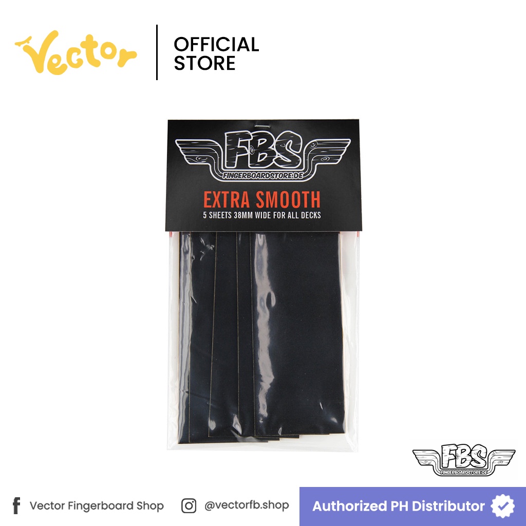 FBS Extra Smooth Tape - 5 Sheets (Uncut) - Professional Fingerboard ...