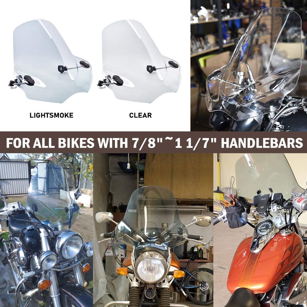 Ultrasupplier Universal Windscreen Windshield Wind Deflector for Honda ...