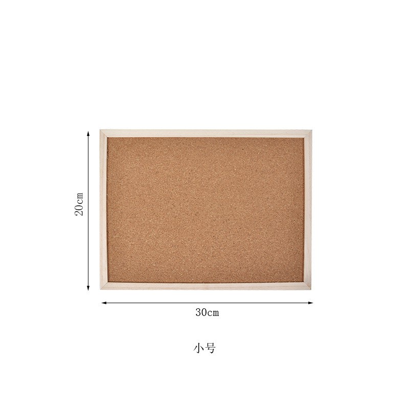 FSF Wooden Frame Bulletin Cork Message Board Photo Wall Background ...